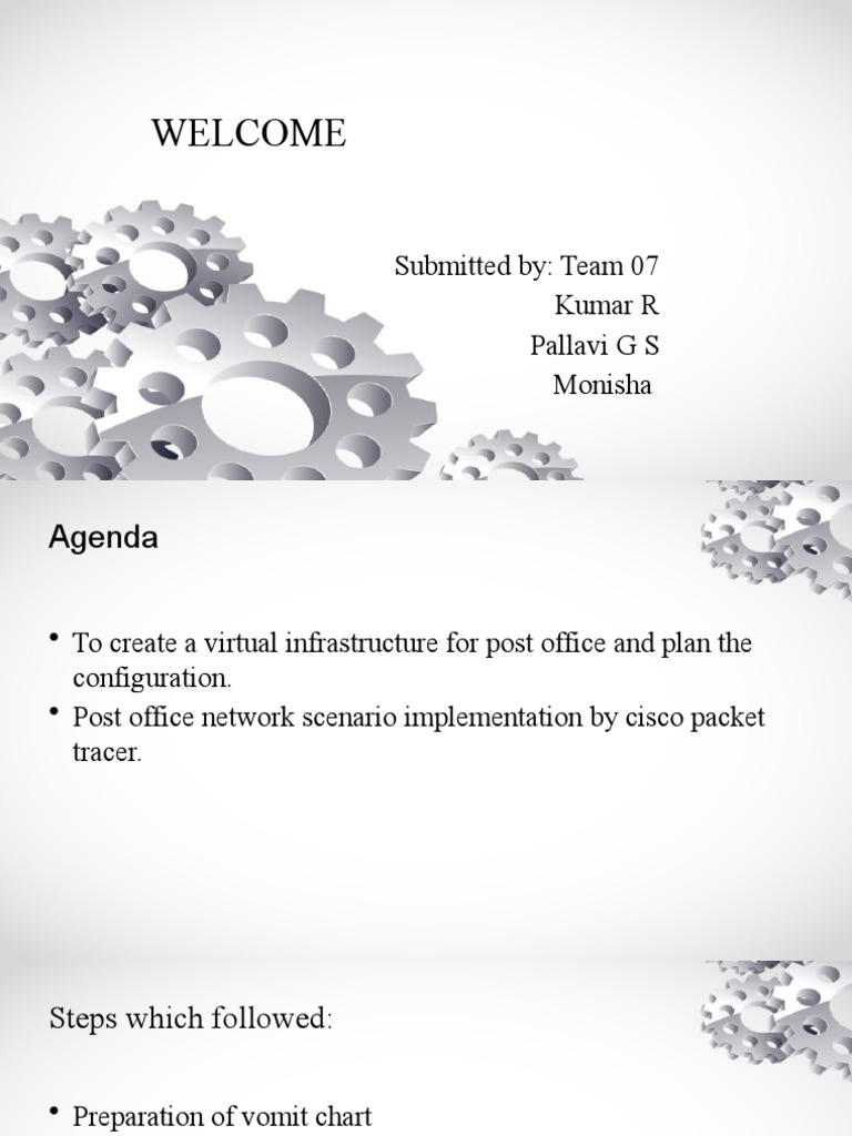 Network Design For Post Office | PDF