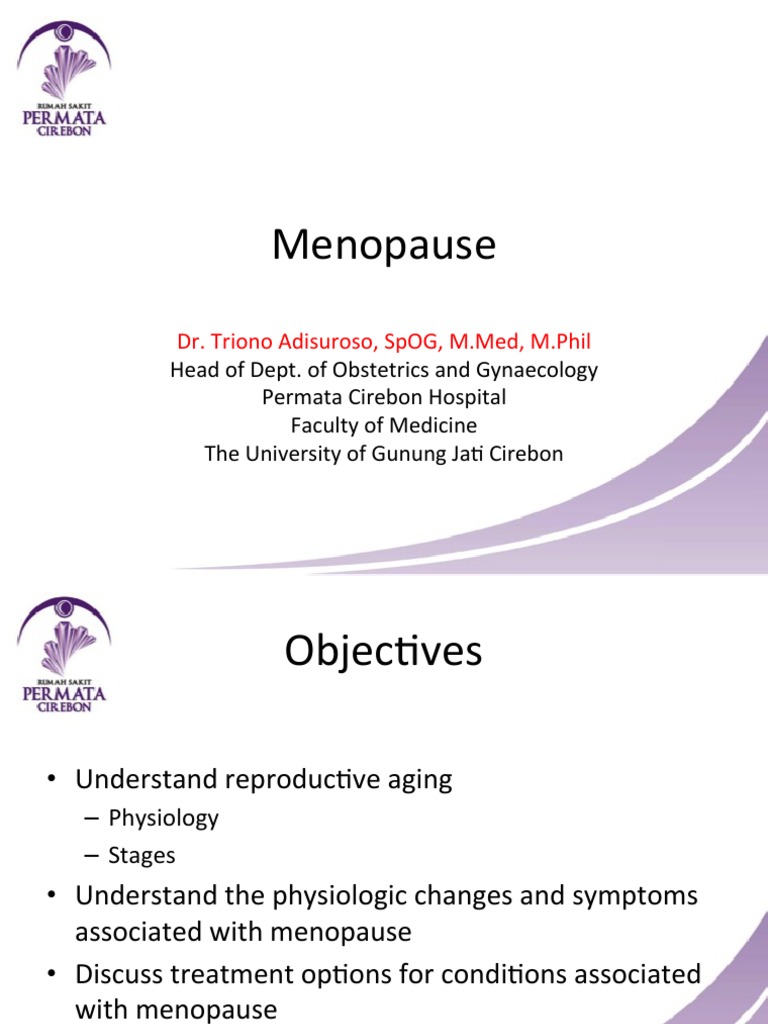 Menopause | PDF | Menopause | Hormone Replacement Therapy