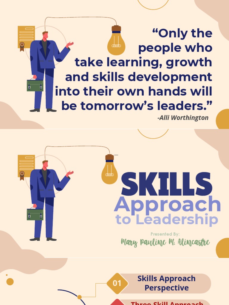 Skills Approach to Leadership Explained | PDF | Leadership | Competence ...