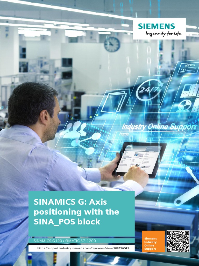 Sinamics G: Axis Positioning With The SINA - POS Block | PDF ...