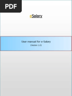 eHRMS Manual - Employee - V1.0 | PDF | Login | User (Computing)
