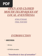 Greater Palatine Nerve Block Technique | PDF | Anesthesia | Injection ...