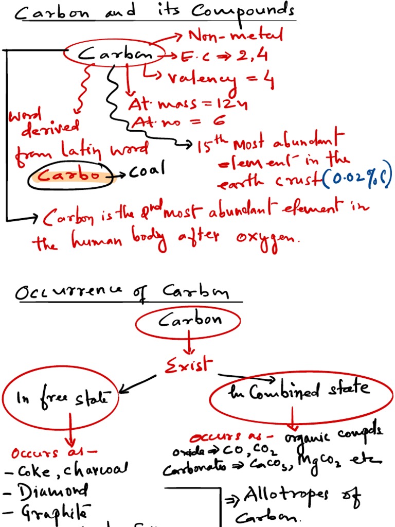 Carbon Compounds: Properties and Uses | PDF | Chemical Bond | Carbon