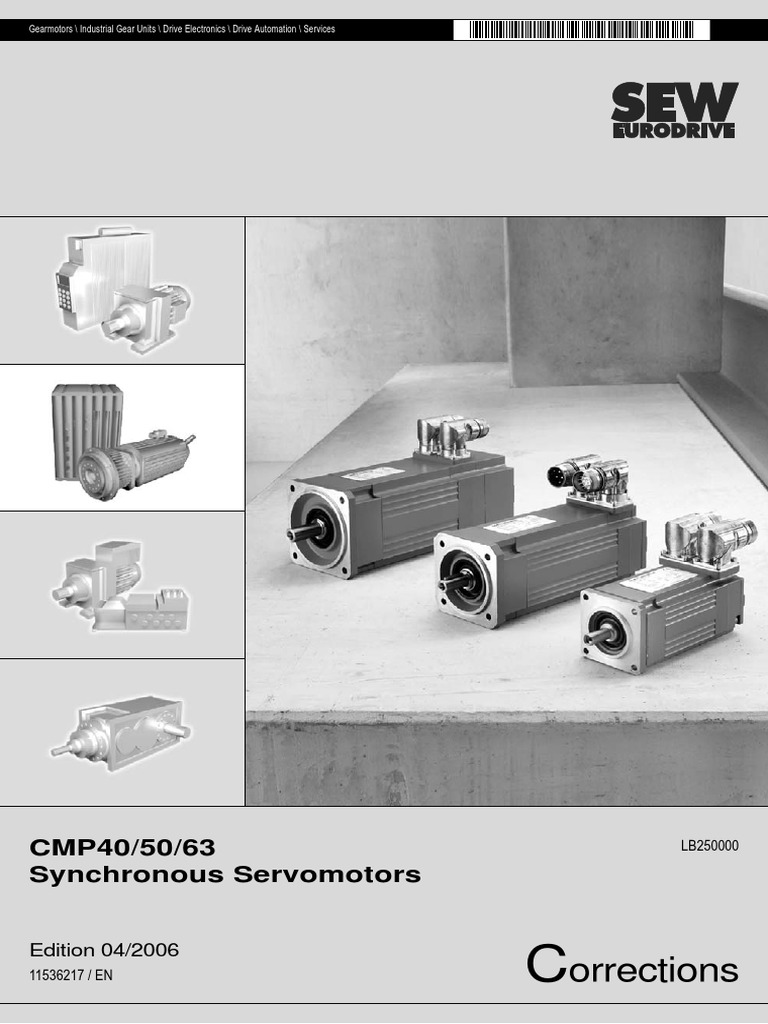 CMP Servomotors Catalog Corrections | PDF | Electrical Connector ...