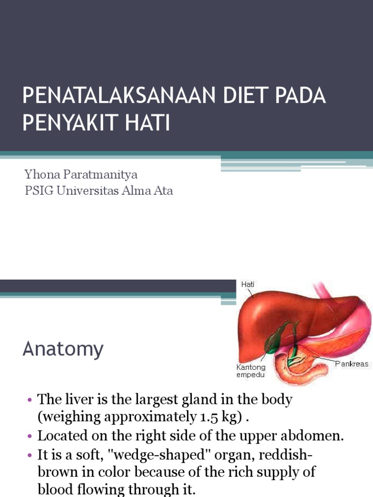 Diet Sehat untuk Penyakit Hati | PDF