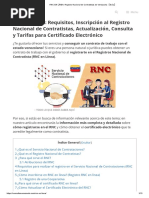Activación del RIF en BANAVIH | PDF | Economias | Industrias de servicio