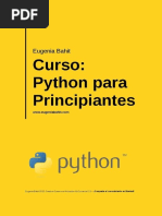 Curso de PYTHON Desde CERO (Completo) | PDF | Python (lenguaje de programación) | Ingeniería de ...
