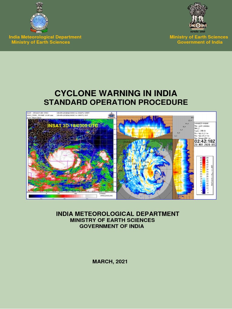 Cyclone Sop | PDF | Eye (Cyclone) | Tropical Cyclones