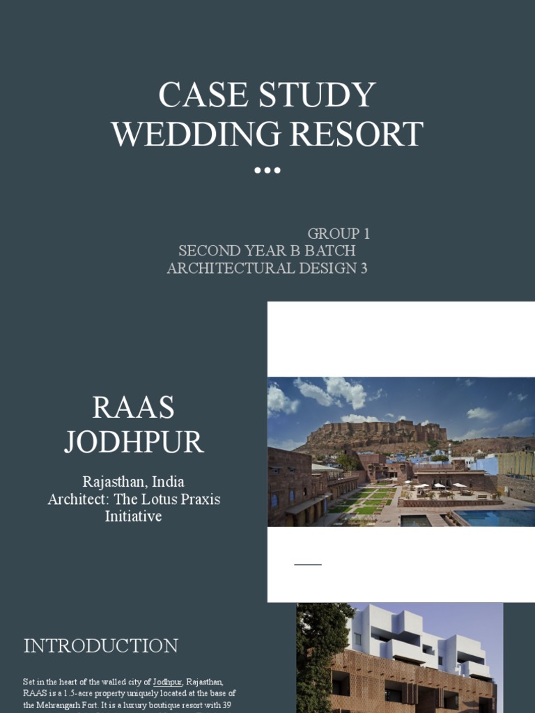Case Study Wedding Resort | PDF | Nature | Weather