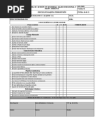 Check List Maquina Termofusion | PDF | Ingeniería mecánica | Bienes ...