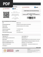 Ejemplo de RFC | PDF | Impuesto sobre la renta | Gobierno