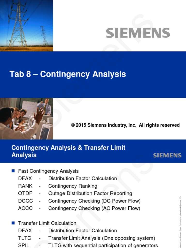 8-Contingency Analysis | Download Free PDF | Steady State | Nonlinear System