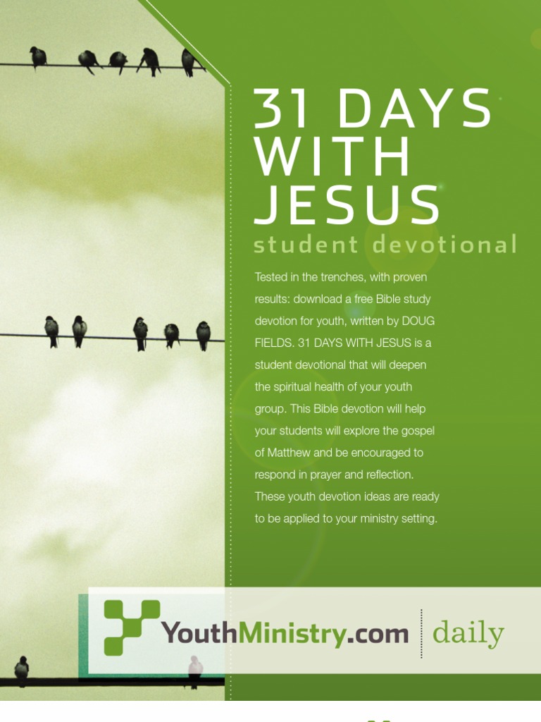 Ebook - 31 Days With Jesus Youth Devotional | PDF | Gospel Of Matthew ...