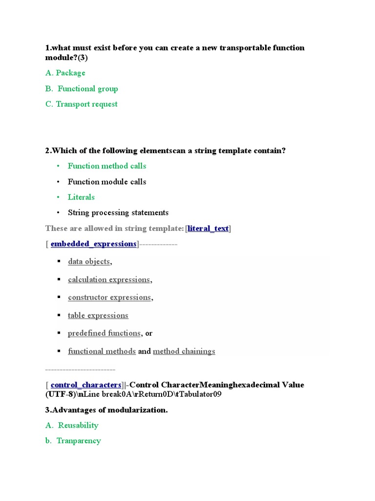 6 Abap Pdf Class Computer Programming Subroutine