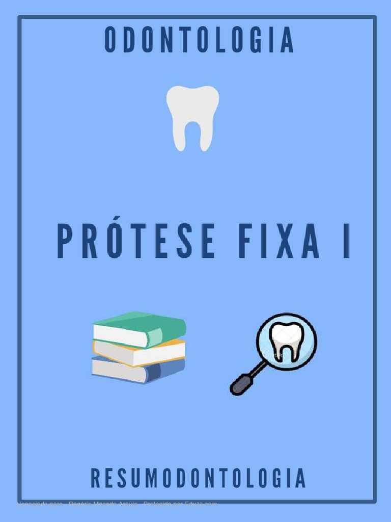 Moldagem em Prótese Fixa: Guia Completo | PDF | Dente | Dentina