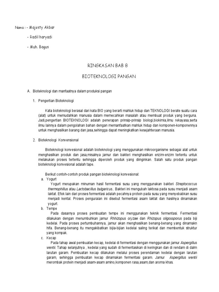 Ringkasan Ipa Bab 8 | PDF