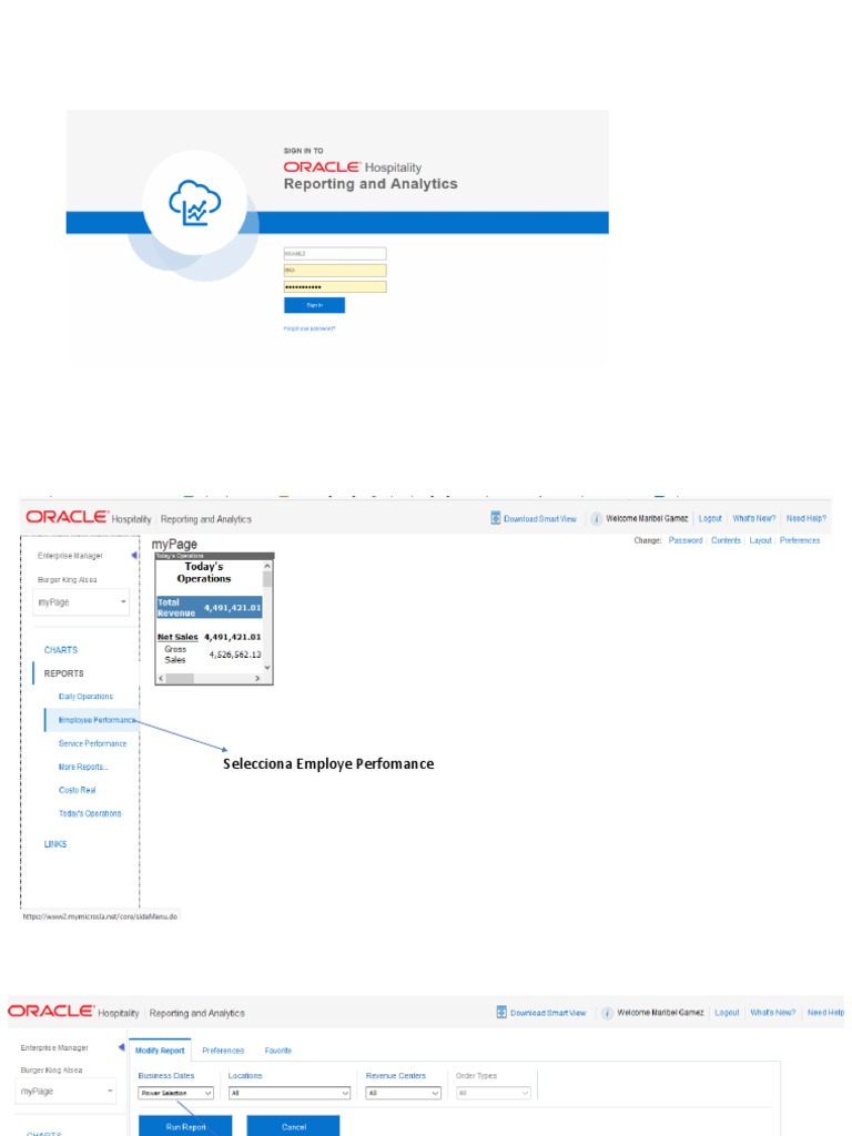 Revisión de Tickets en My Micros | PDF