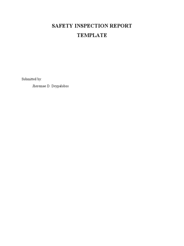 Workplace Safety Checklist | PDF | First Aid | Occupational Safety And ...