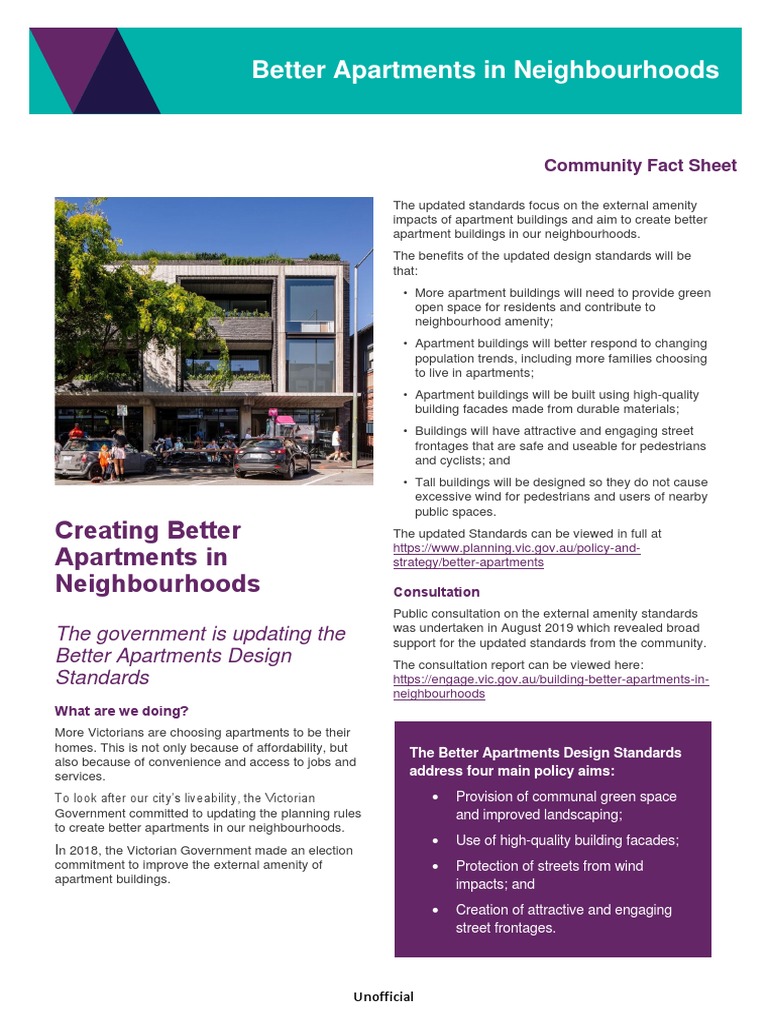 Australia - State Government of Victoria - Better-Apartments-Community ...