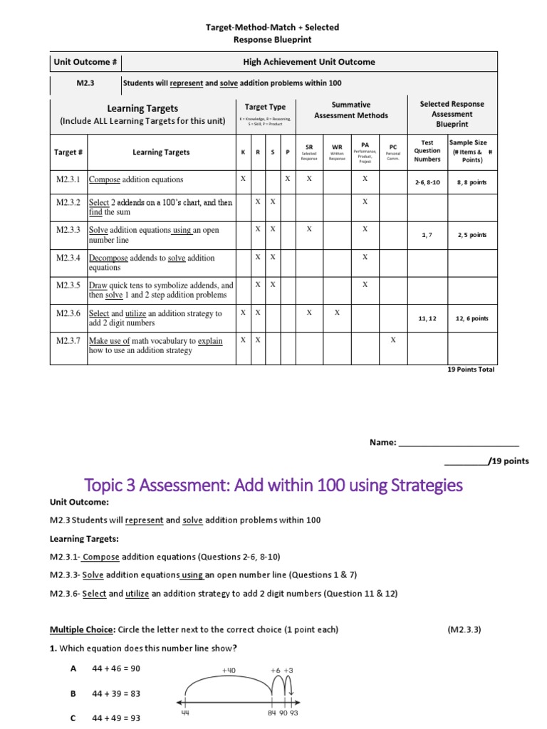Module 3 Select Response | PDF | Polynomial | Educational Assessment