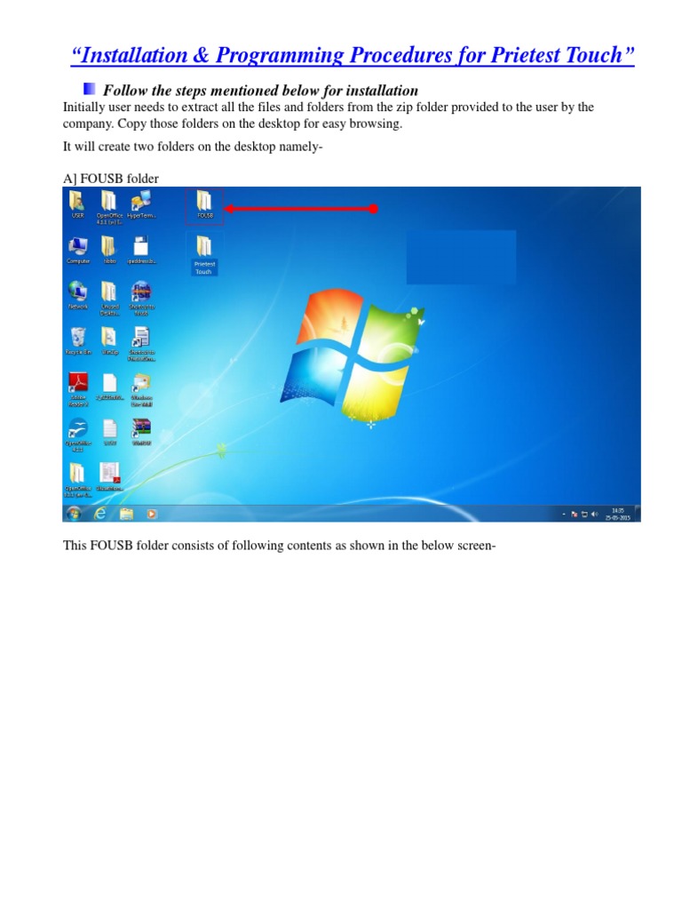 PT Touch Procedures - Windows 7 | PDF | Device Driver | Usb