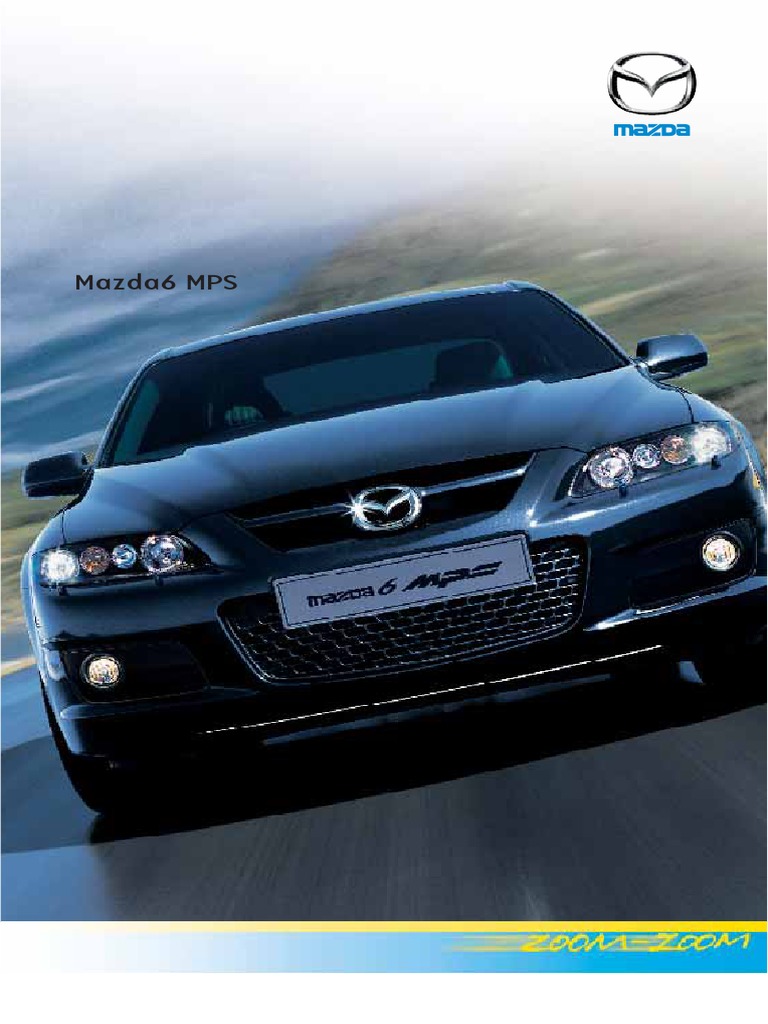 Mazda6 - MPS - Brochure 2006 | PDF | Airbag | Anti Lock Braking System