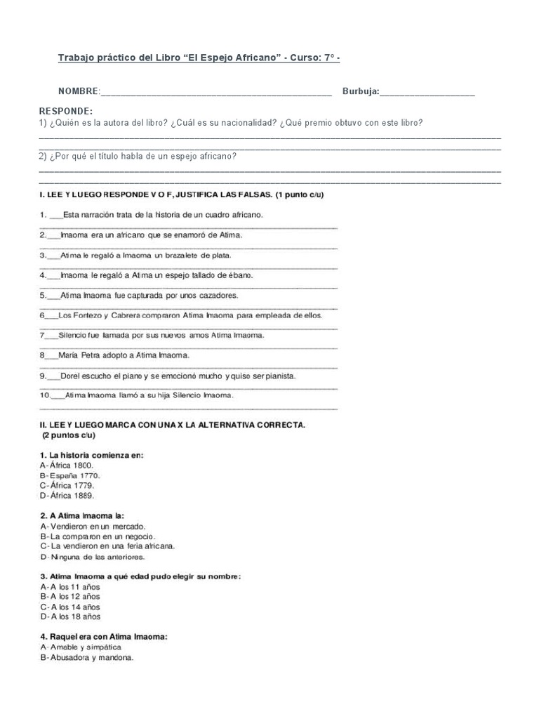 Evaluación Espejo Africano | PDF