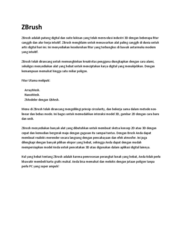ZBrush | PDF