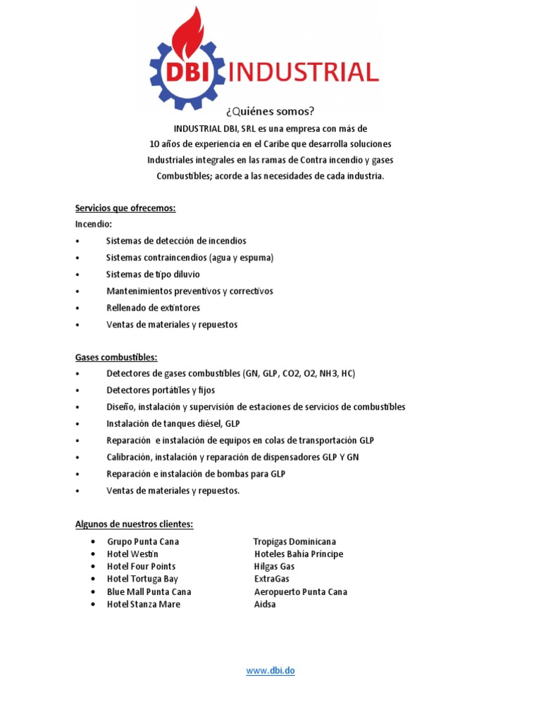Presentacion Industrial Dbi | PDF