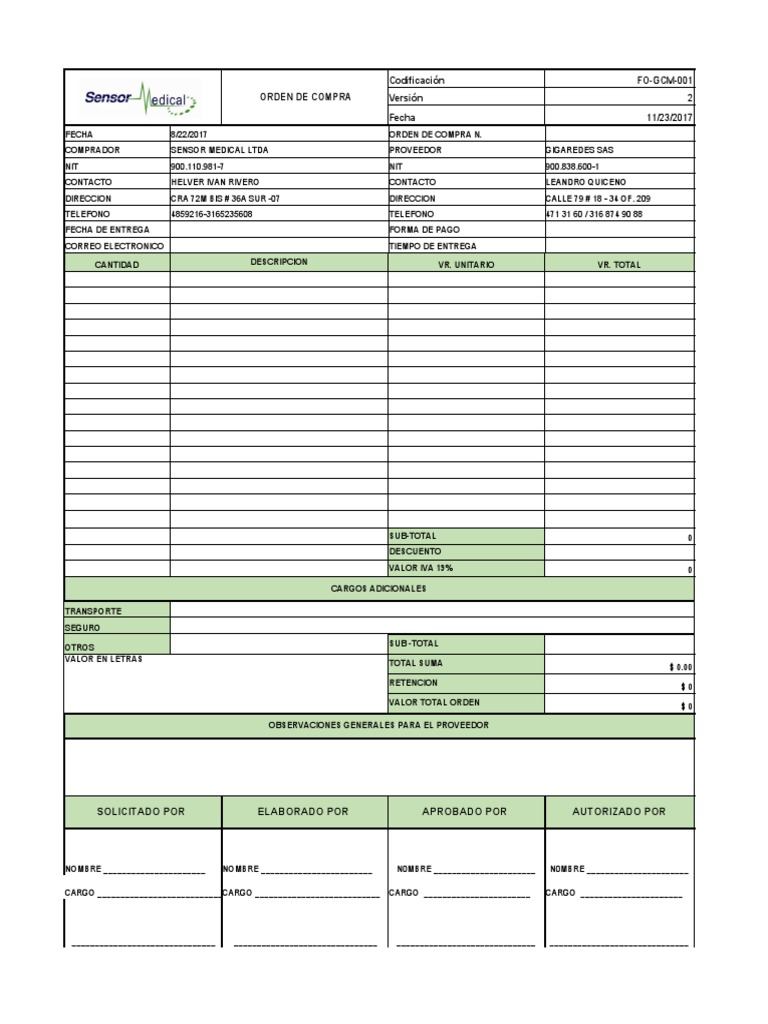 Orden de Compra Dotacion | PDF | Ropa | Science