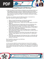 Writing Spanish Dialogue Practice | PDF | Rubric (Academic) | Linguistics