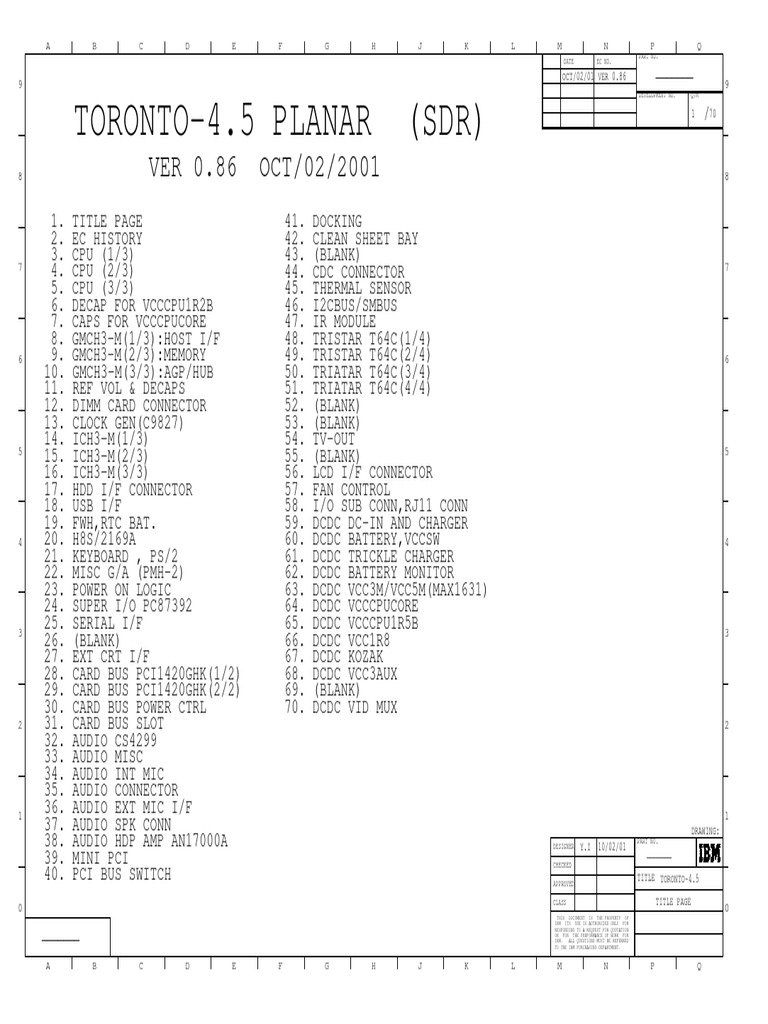 IBM ThinkPad T23 Technical Document | PDF | Electronics | Computer Science
