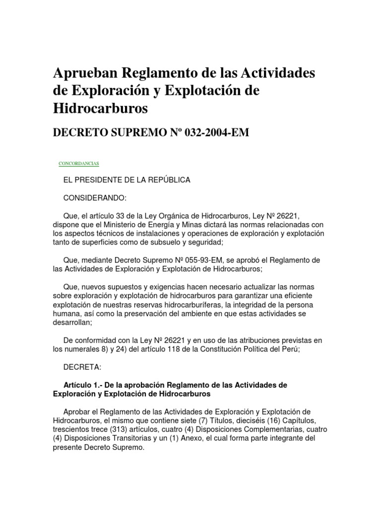Snmpe Spij Ds032 2004 em PDF | PDF | Petróleo | Gas natural
