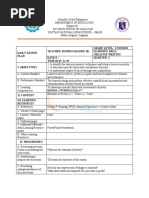 DepEd Table of Specification Sample | PDF | Human Communication | Learning