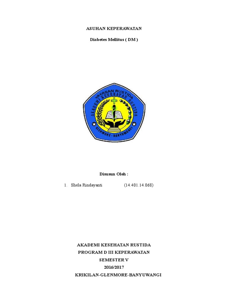 Asuhan Keperawatan DM | PDF | Pengembangan Diri | Sains & Matematika