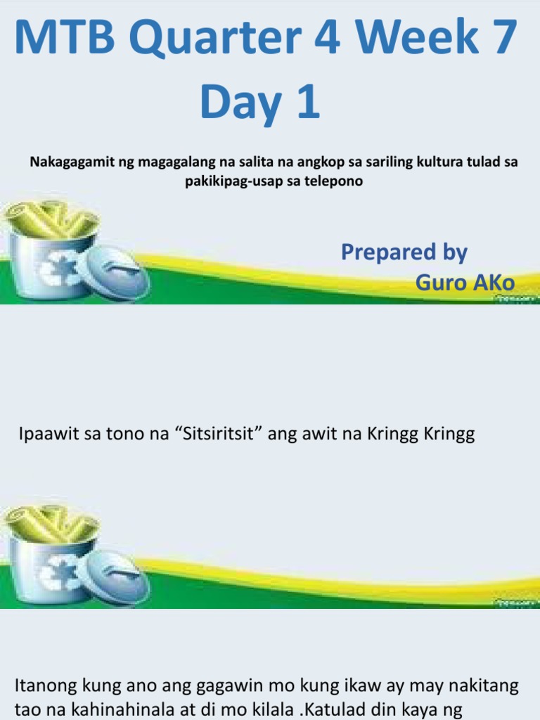 Grade 2 PPT MTB q4 w7 | PDF