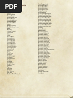 Icewind Dale Expanded Secrets Table | PDF | Forgotten Realms