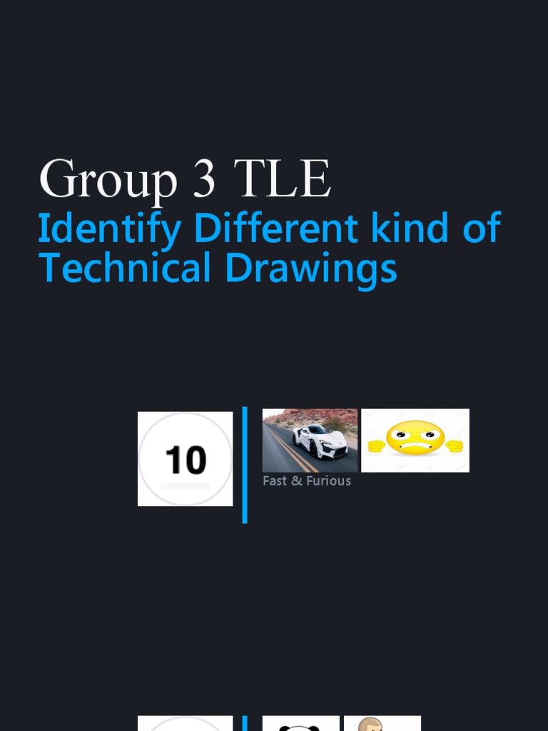 Group 3 TLE: Identify Different Kind of Technical Drawings | PDF ...