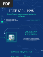 Norma IEEE 830 | PDF
