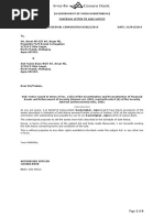 Aadhar Consent Letter | PDF