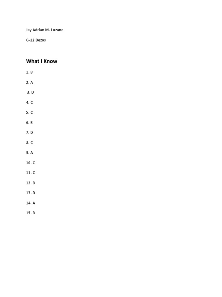 Applied Economics Module 5... Grade 12 Bezos-1 | PDF | Monopoly | Perfect Competition