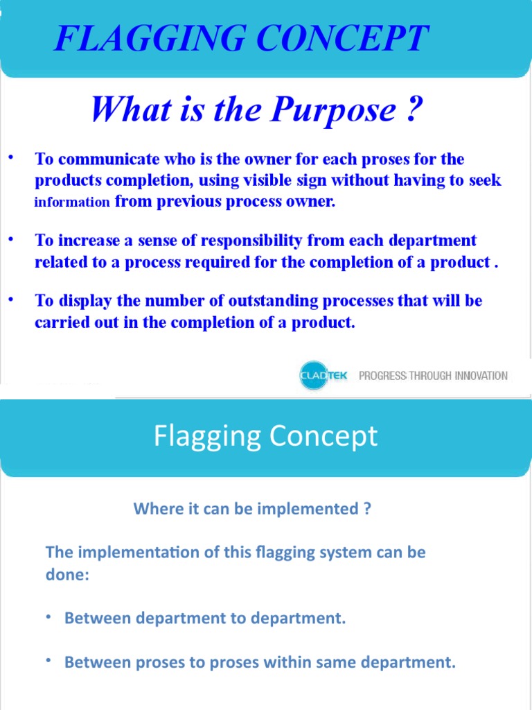 What Is The Purpose ? Flagging Concept: Information | PDF | Flag | Color