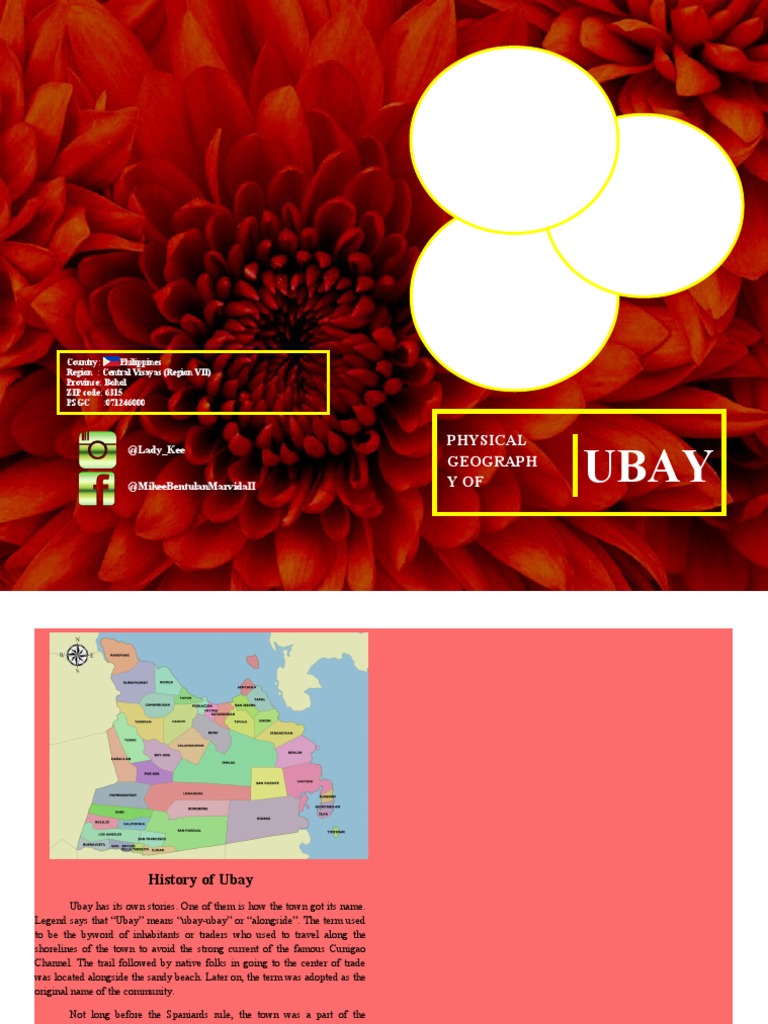 Ubay, Bohol: Largest Municipality Overview | PDF | Agriculture | Nature