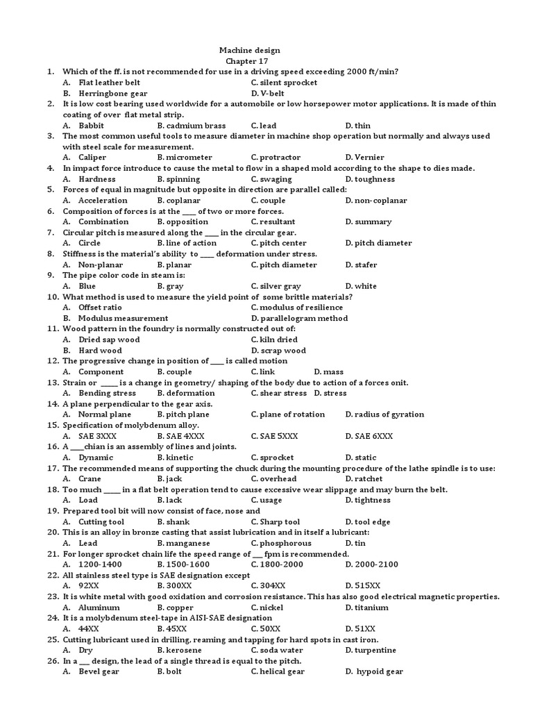 Measuring Tape Specifications in Machine Design | PDF | Gear | Bearing ...