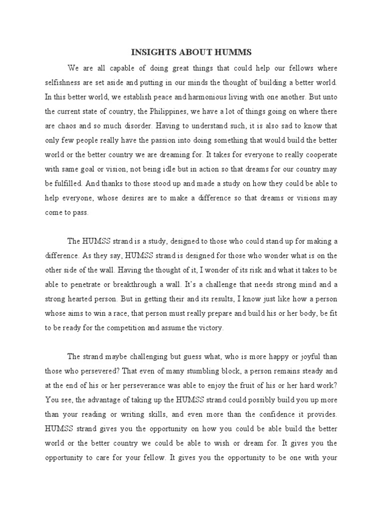 Essay HUMSS | Download Free PDF | Religion And Belief