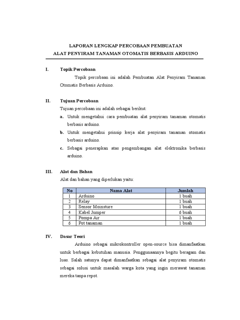 Laporan Lengkap Proyek Bebas Eltrap | PDF | Griya & Taman | Teknologi & Rekayasa