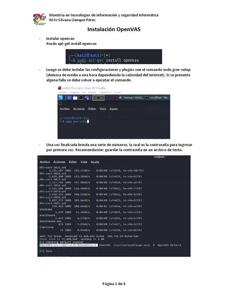 Instalación OpenVAS | PDF
