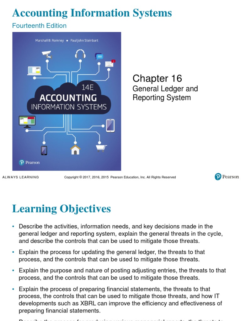 Romney Ais14 CH 16 General Ledger and Reporting System | PDF ...