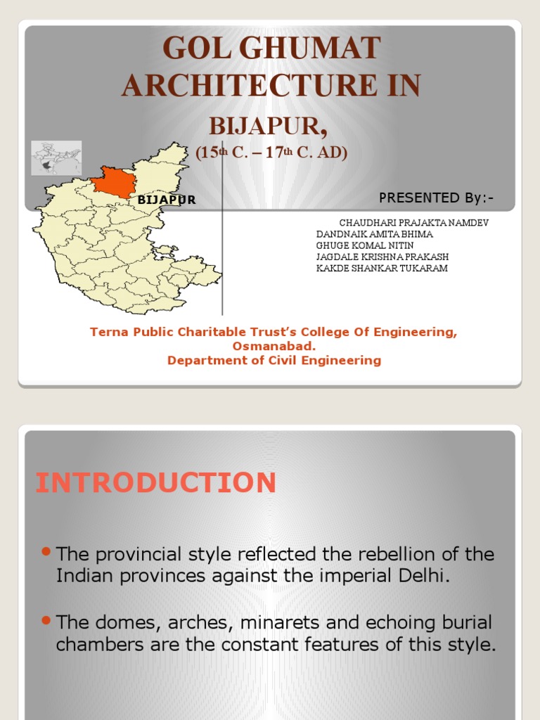 Gol Ghumat Architecture in ,: Bijapur | PDF | Dome | Architectural Design