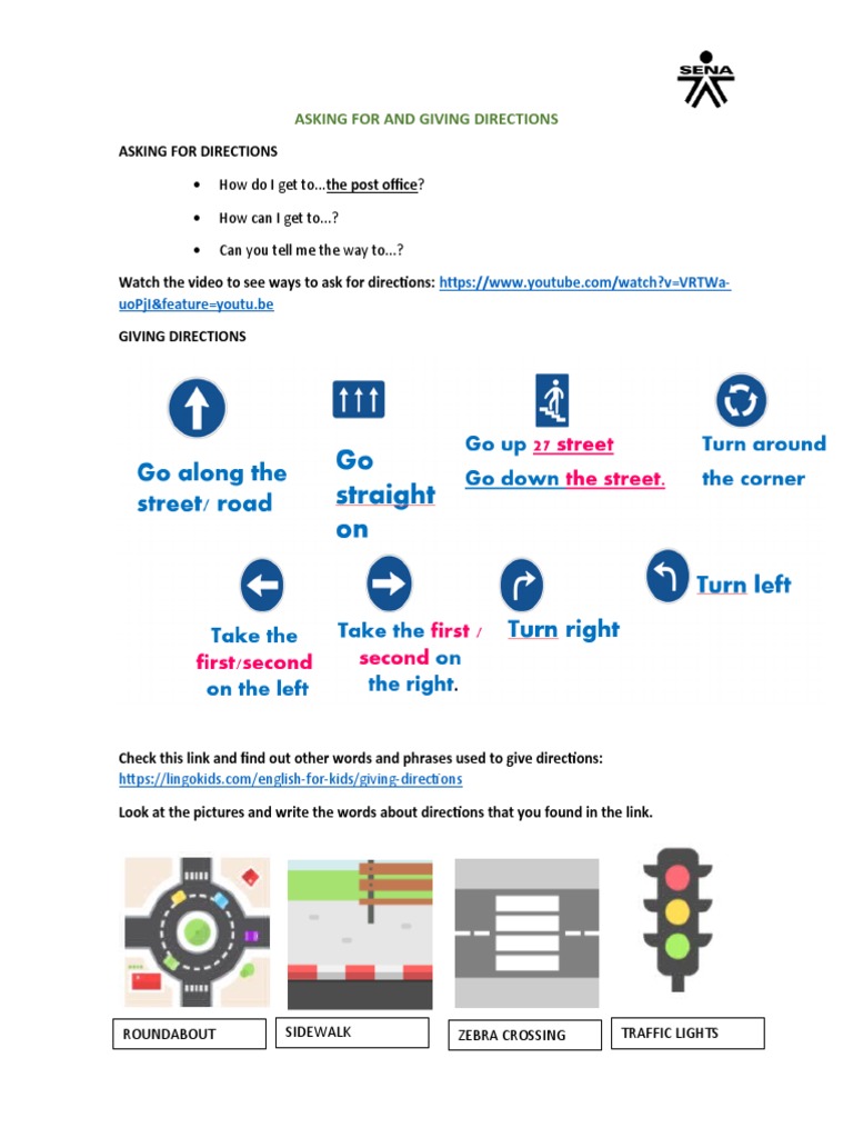 Asking For and Giving Directions | PDF | Road Transport | Transport